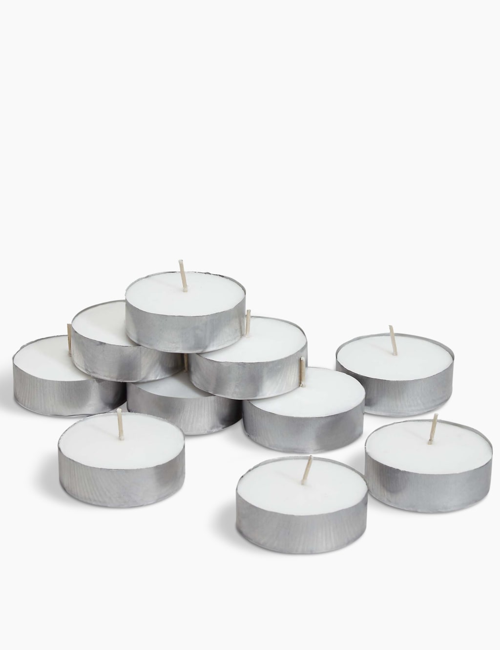 10 Pack Maxi Tealights | Essential | M&S