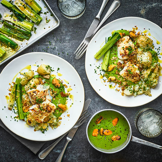 Oat and sesame crusted cod | Recipes | M&S
