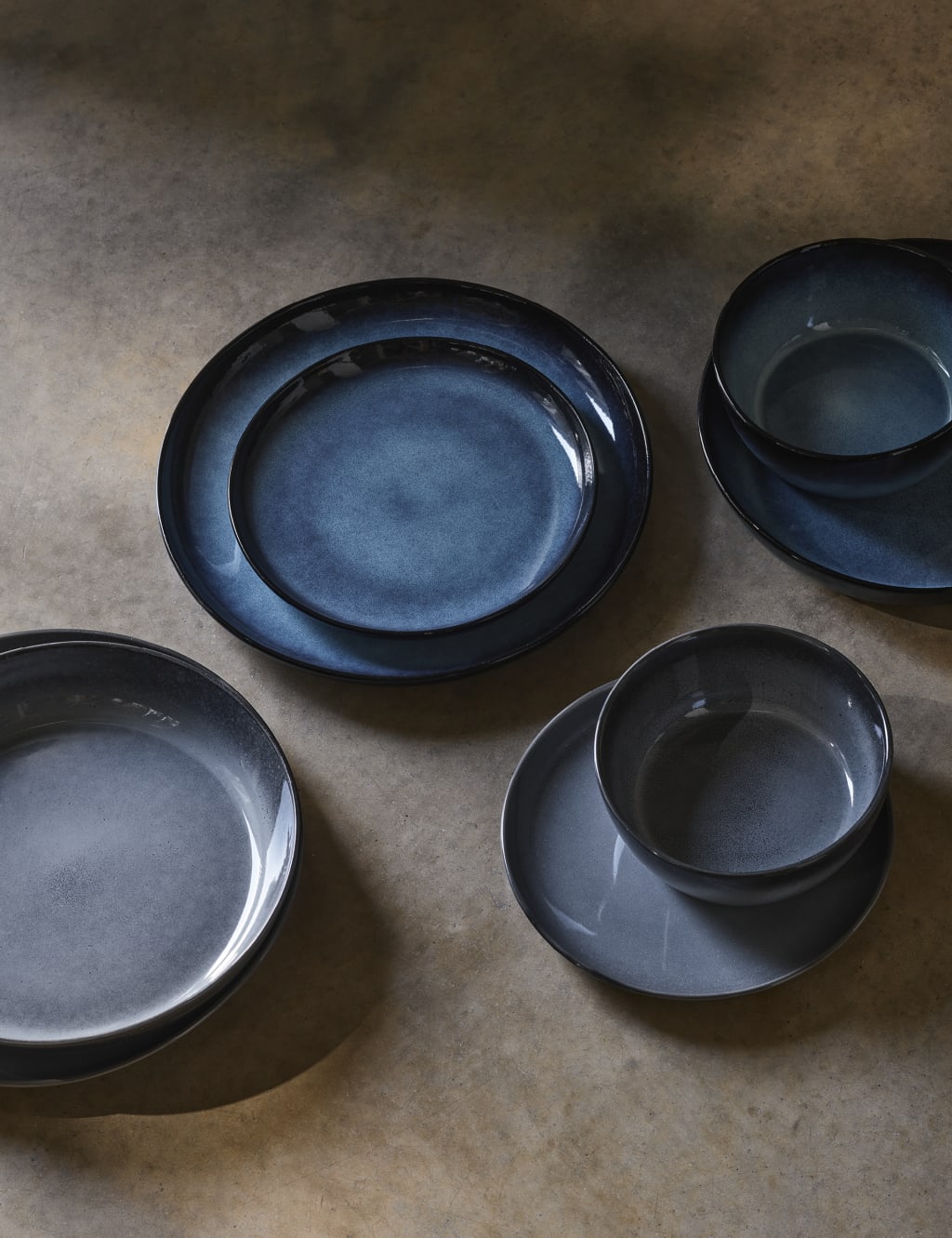 12 Piece Amberley Reactive Dinner Set | M&S Collection | M&S