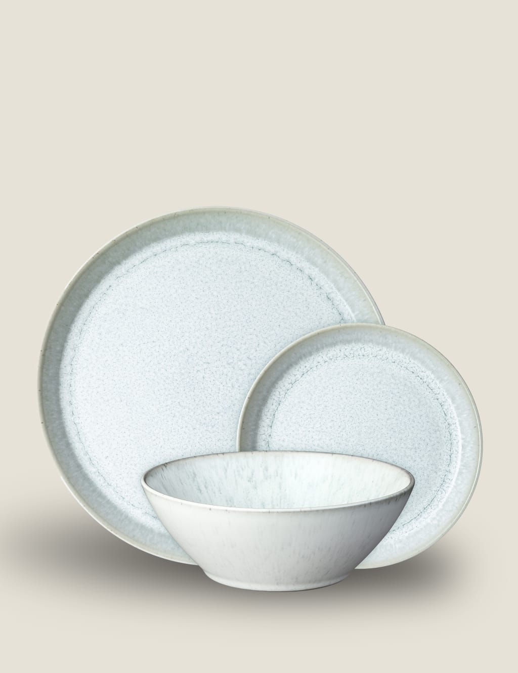 12 Piece Kiln Green Dinner Set | Denby | M&S