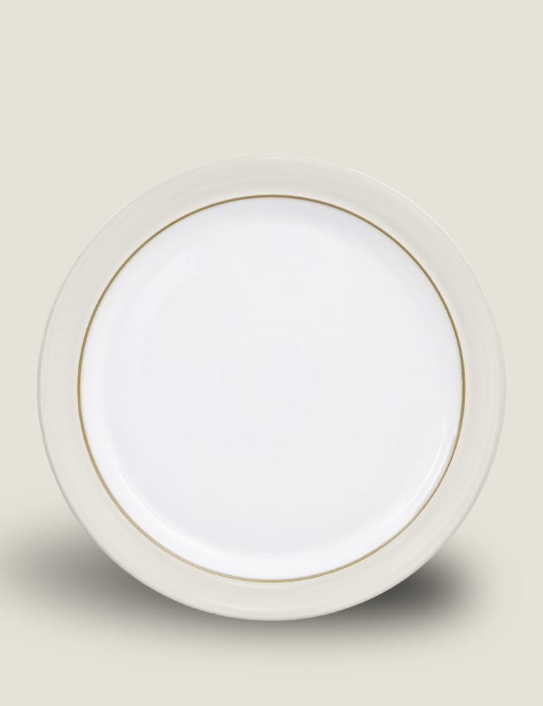 12 Piece Natural Canvas Dinner Set | Denby | M&S