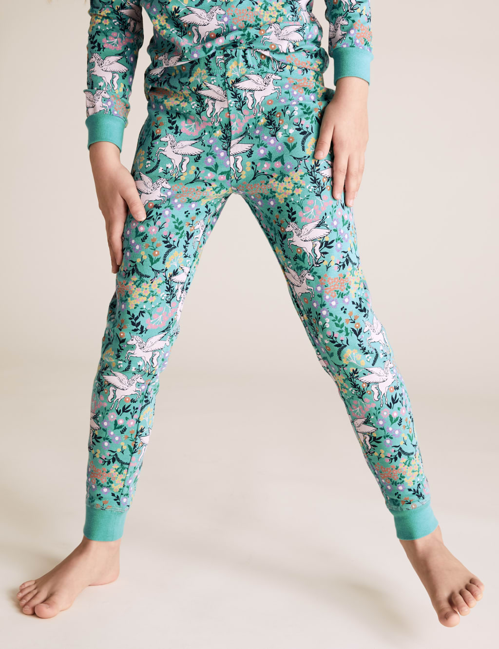 2 Pack Cotton Patterned Pyjama Sets (6-16 Yrs) | M&S