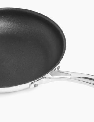 2 Piece Stainless Steel Frying Pan Set | M&S Collection | M&S