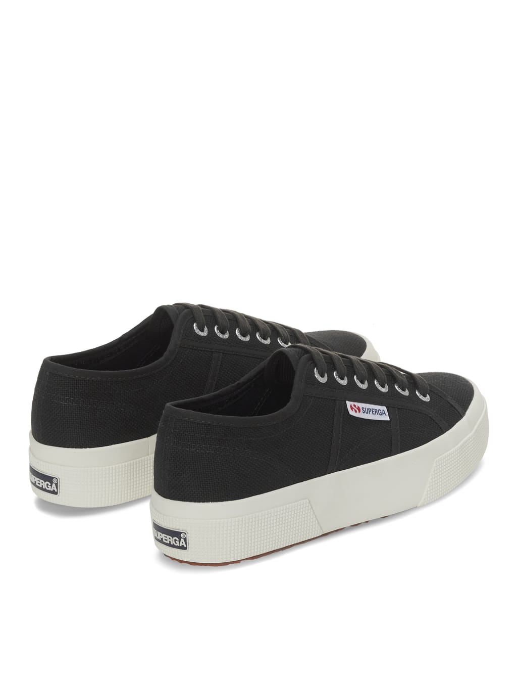 2740 Platform Canvas Lace Up Trainers | Superga | M&S