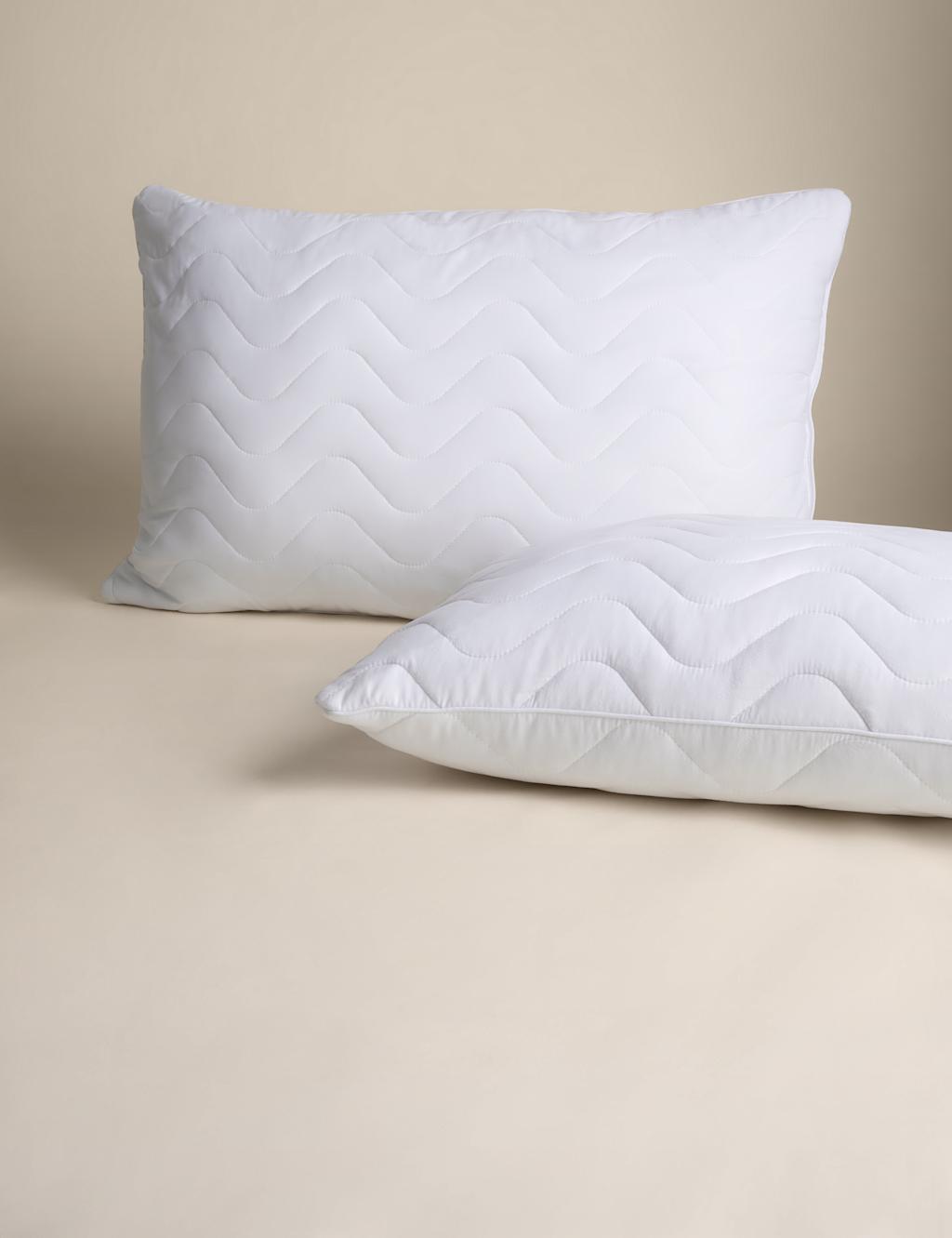 2pk Body Temperature Control Firm Pillows | Body Sensor™ | M&S