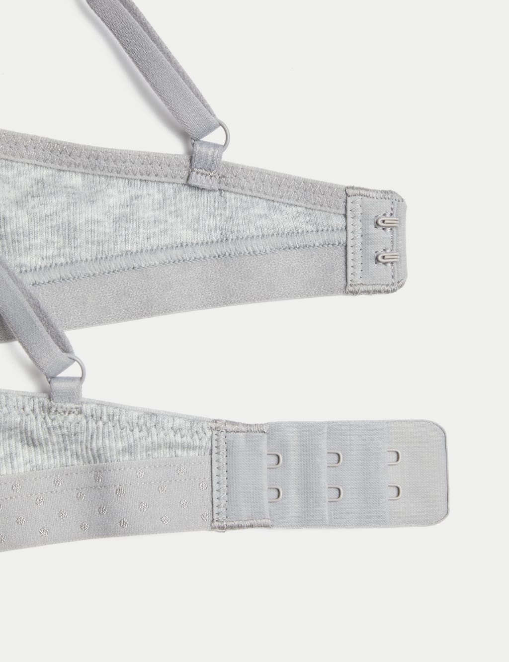 2pk Non Wired Cotton Rich Ribbed First Bras AA-D | M&S Collection | M&S