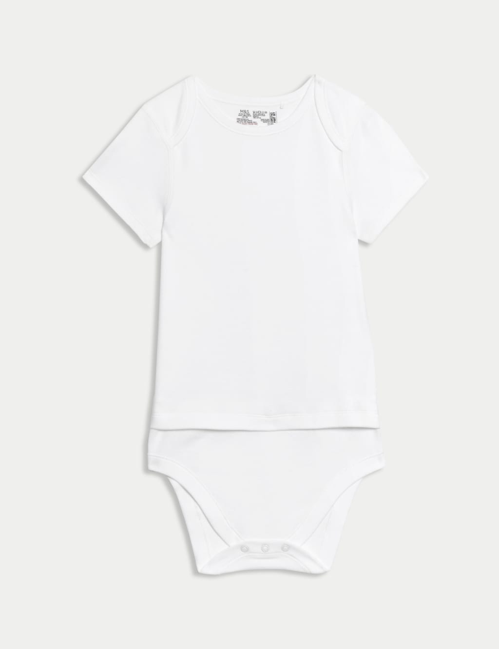 3pk Adaptive Pure Cotton Bodysuits (0 Mths–16 Yrs) | M&S Collection | M&S