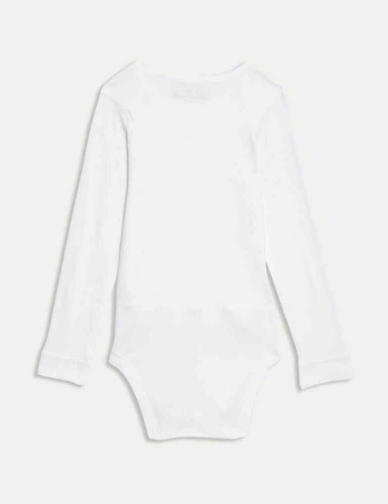 3pk Adaptive Pure Cotton Bodysuits (7lbs-16 Yrs) | M&S Collection | M&S