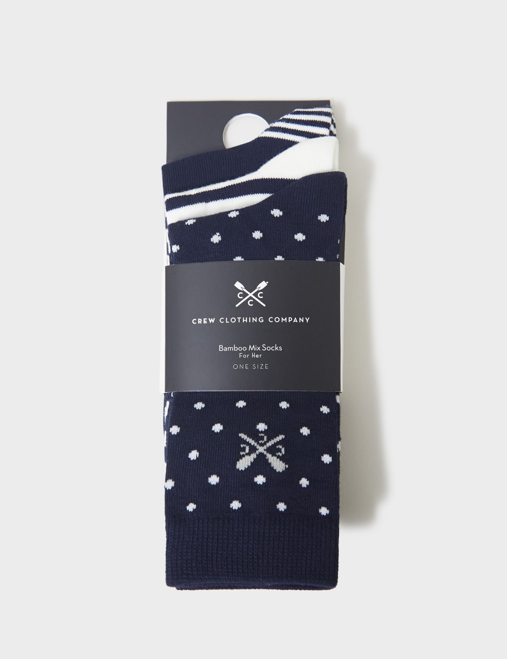 3pk Assorted Socks | Crew Clothing | M&S