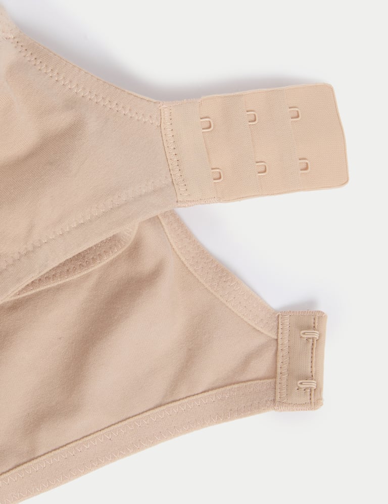 3pk Cotton Wired Push-Up Bras A-E | M&S Collection | M&S
