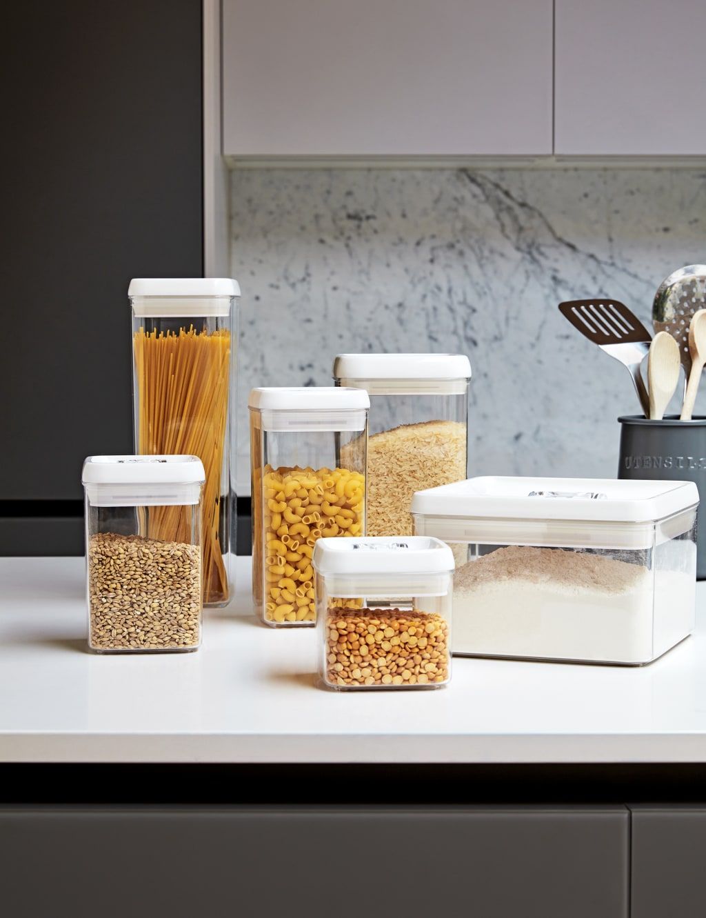 4.4L Rectangular Flip-Tight Food Storage | M&S Collection | M&S