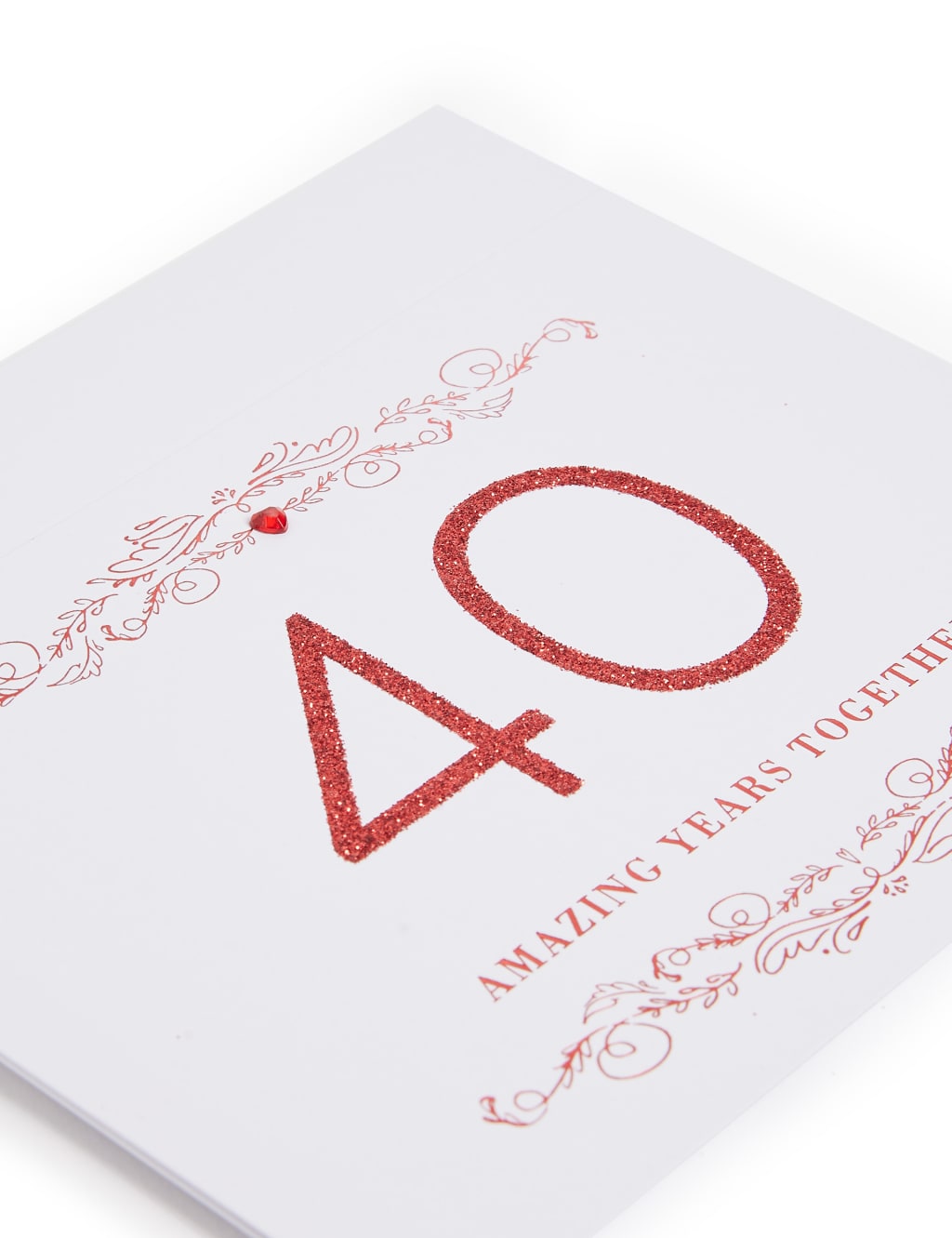 40th Anniversary Card | M&S