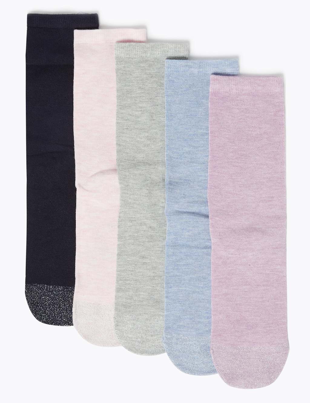 5 Pack Sumptuously Soft Ankle Socks | M&S Collection | M&S