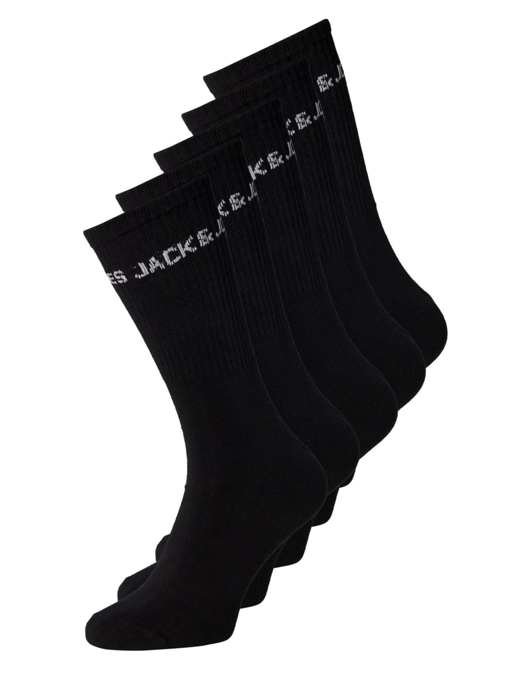 5pk Cotton Rich Socks | JACK & JONES | M&S