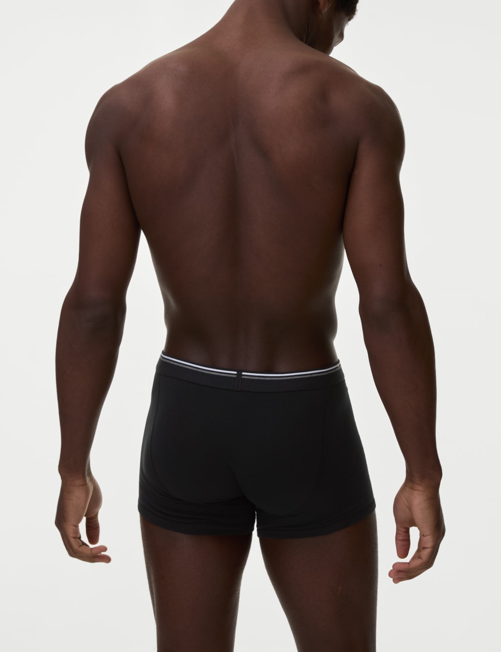 5pk Cotton Stretch Cool & Fresh™ Marl Trunks | M&S Collection | M&S