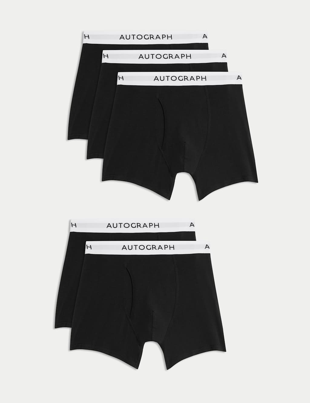 5pk Supima® Cotton Modal Trunks | Autograph | M&S