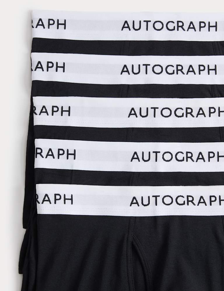 5pk Supima® Cotton Modal Trunks | Autograph | M&S