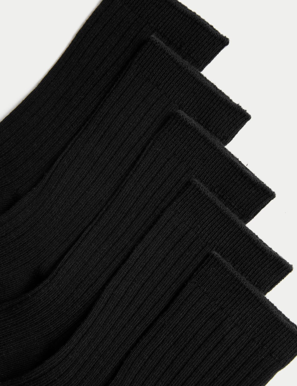 5pk of Ribbed School Socks | M&S Collection | M&S