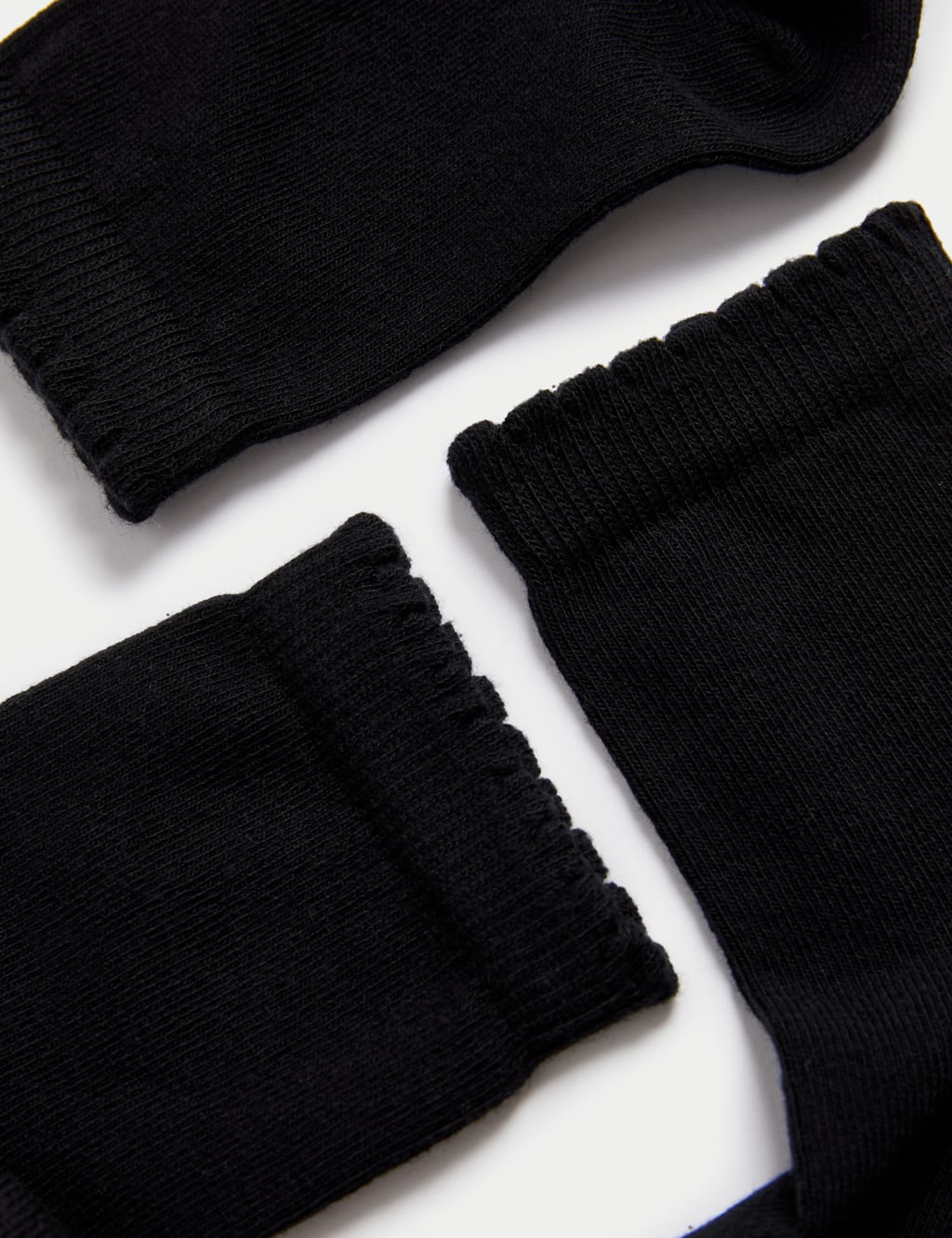 5pk of Short Picot Socks | M&S Collection | M&S