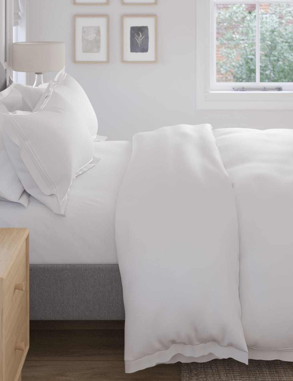 600 Thread Count Sateen Bedding Set | M&S Collection | M&S