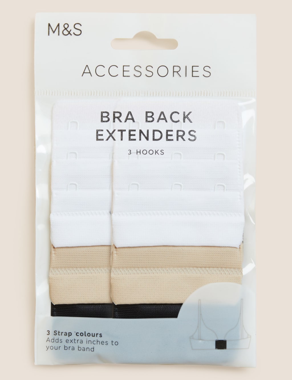 6pk Bra Extenders | M&S Collection | M&S