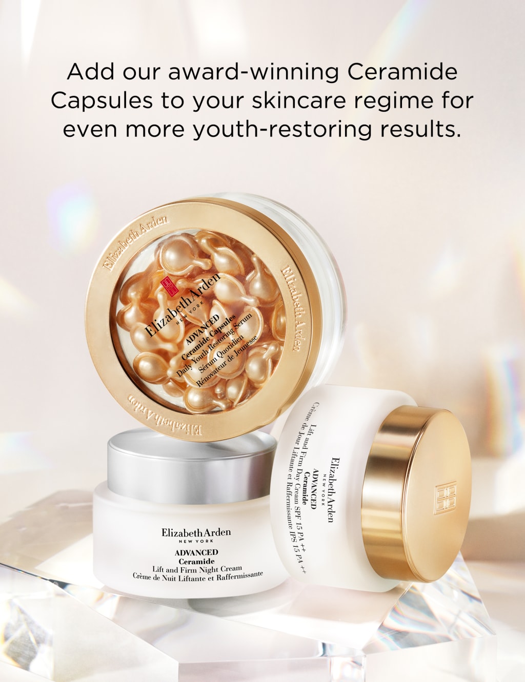 Advanced Ceramide Lift and Firm Night Cream 50ml | Elizabeth Arden | M&S