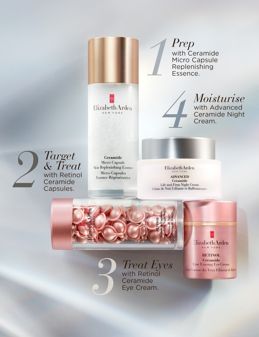 Advanced Ceramide Lift and Firm Night Cream 50ml | Elizabeth Arden | M&S