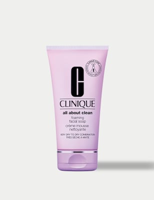 All About Clean™ Foaming Facial Soap 150ml | Clinique | M&S