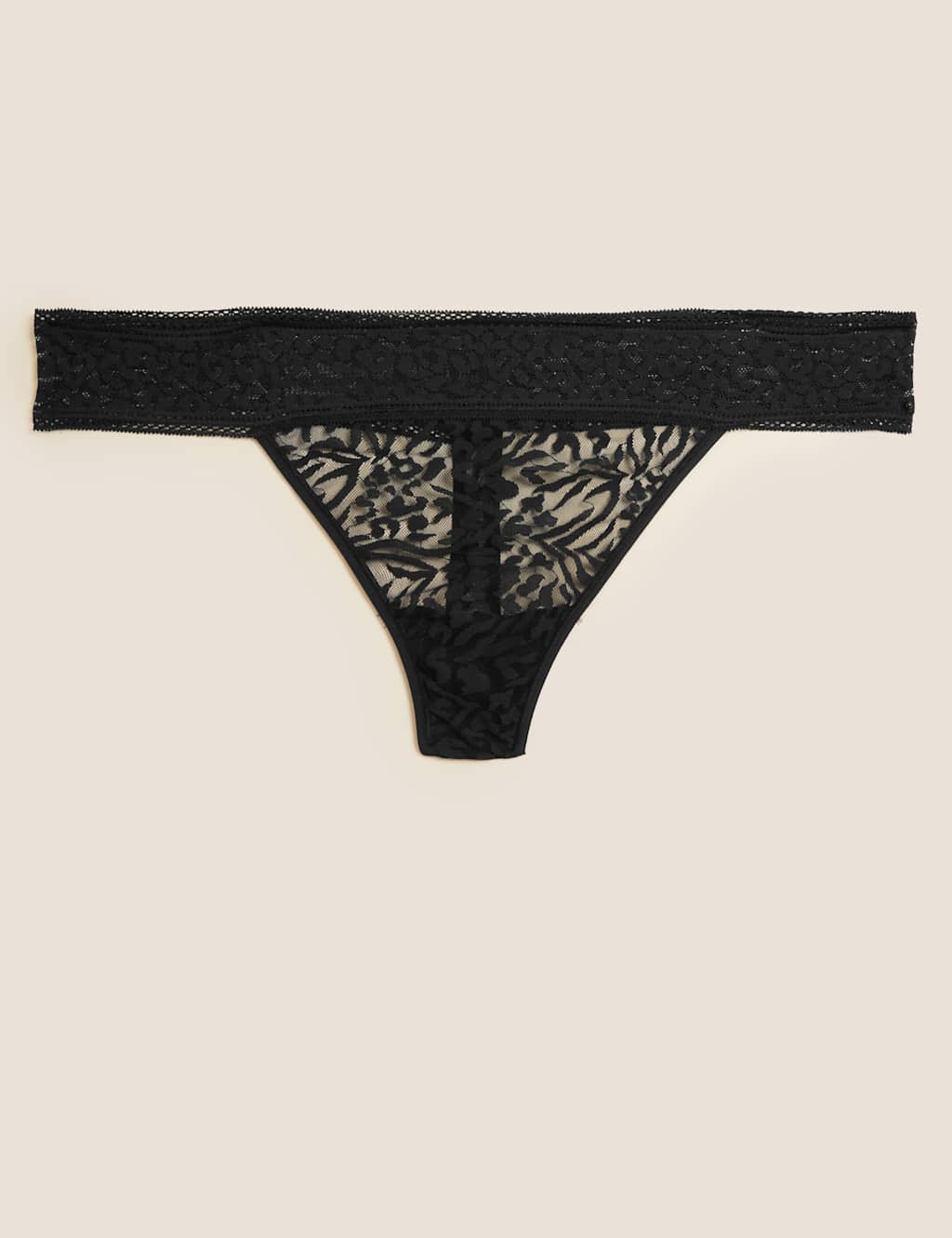 All Over Lace Thong | M&S Collection | M&S