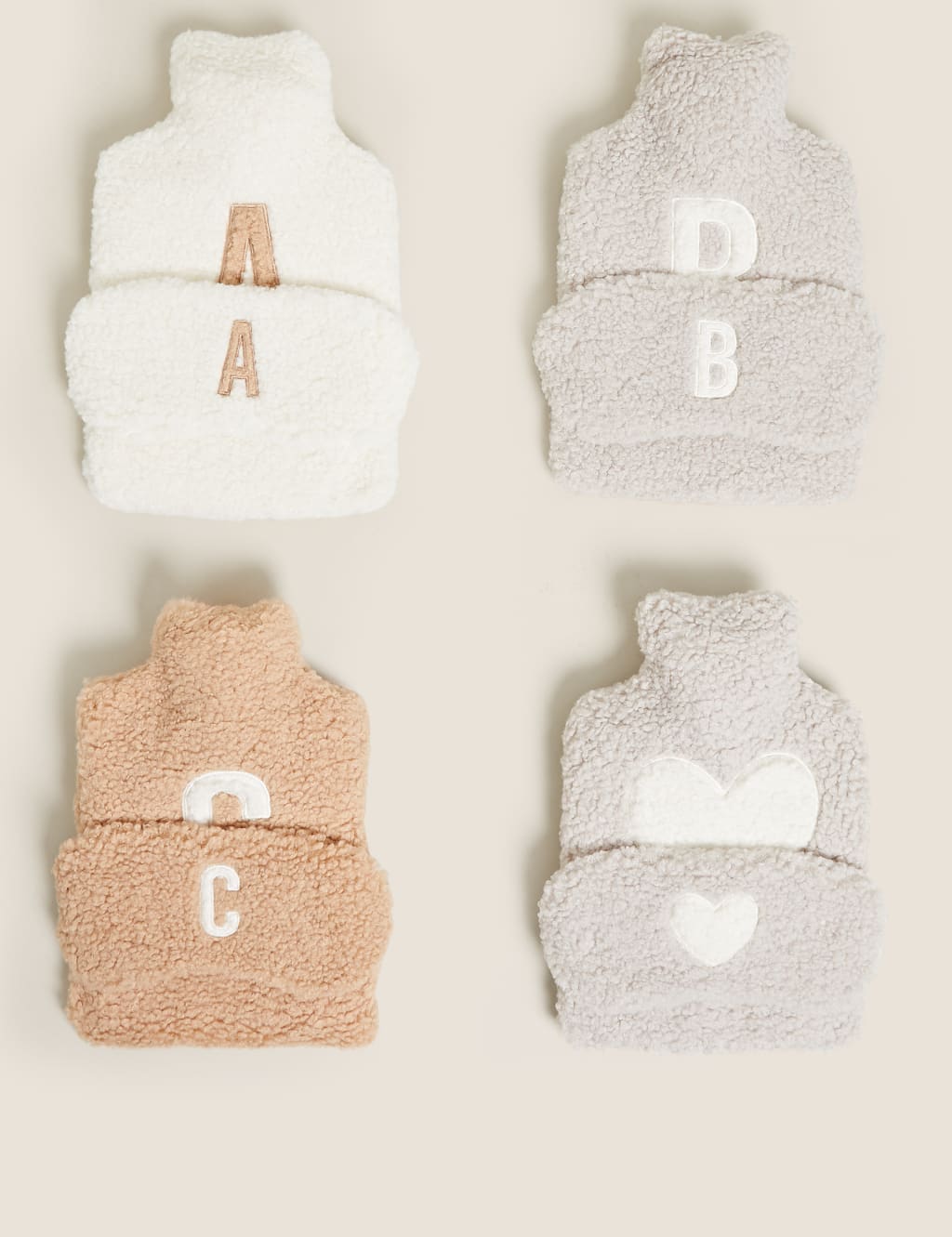 Alphabet Hot Water Bottle & Mask Gift Set | M&S