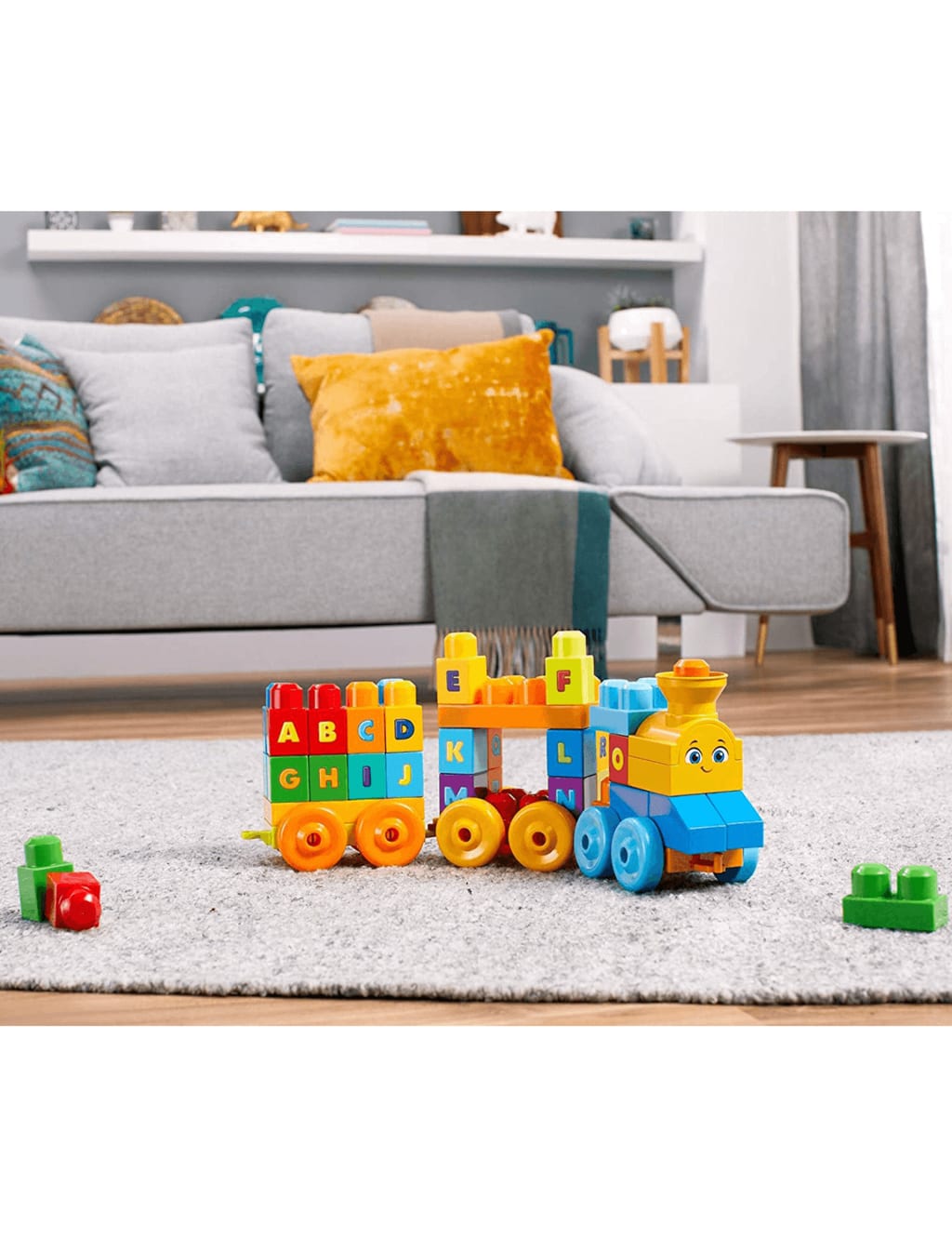 Alphabet Train Toy (1-5 Yrs) | Mega Bloks | M&S