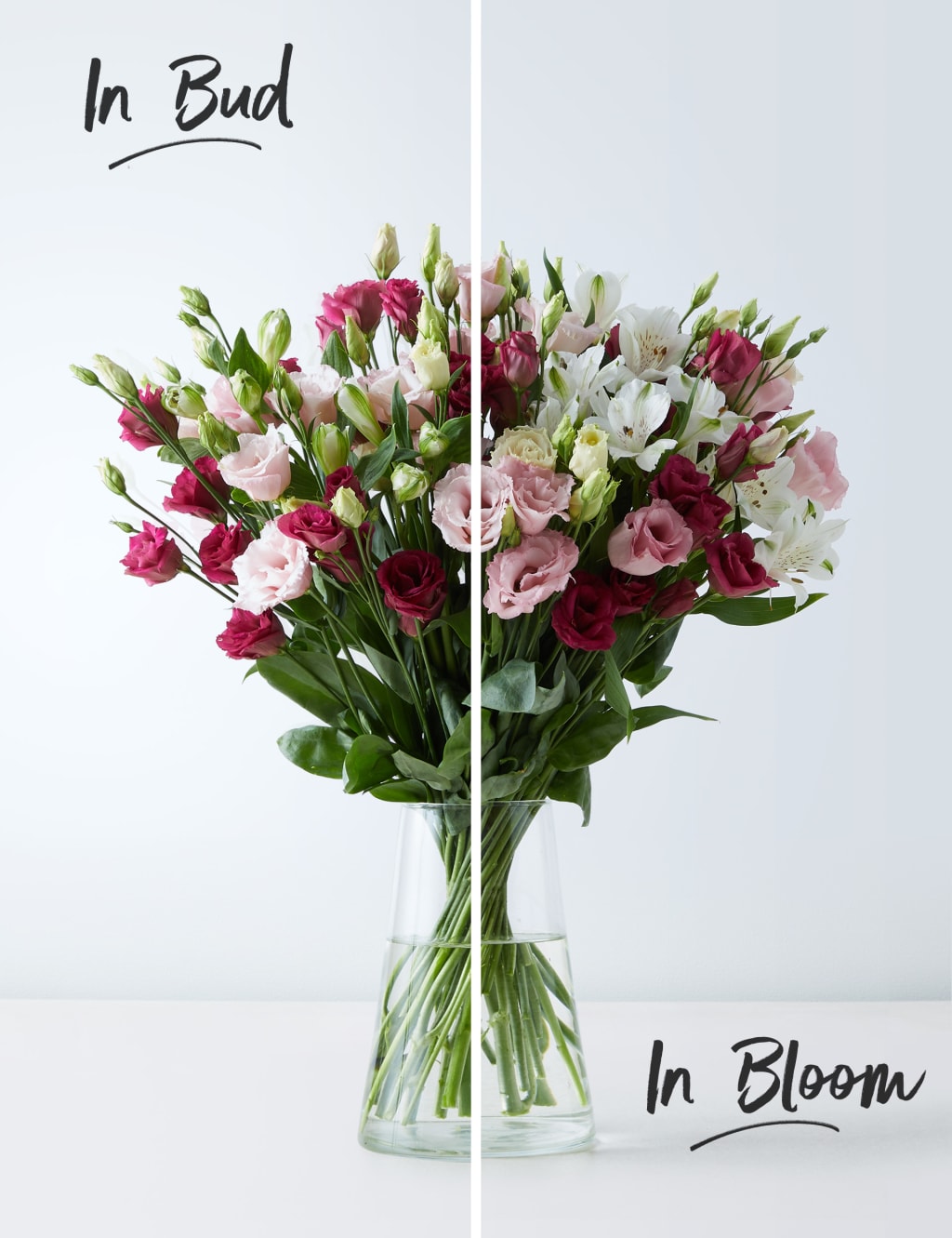 Alstromeria & Lisianthus Flowers Bouquet | M&S