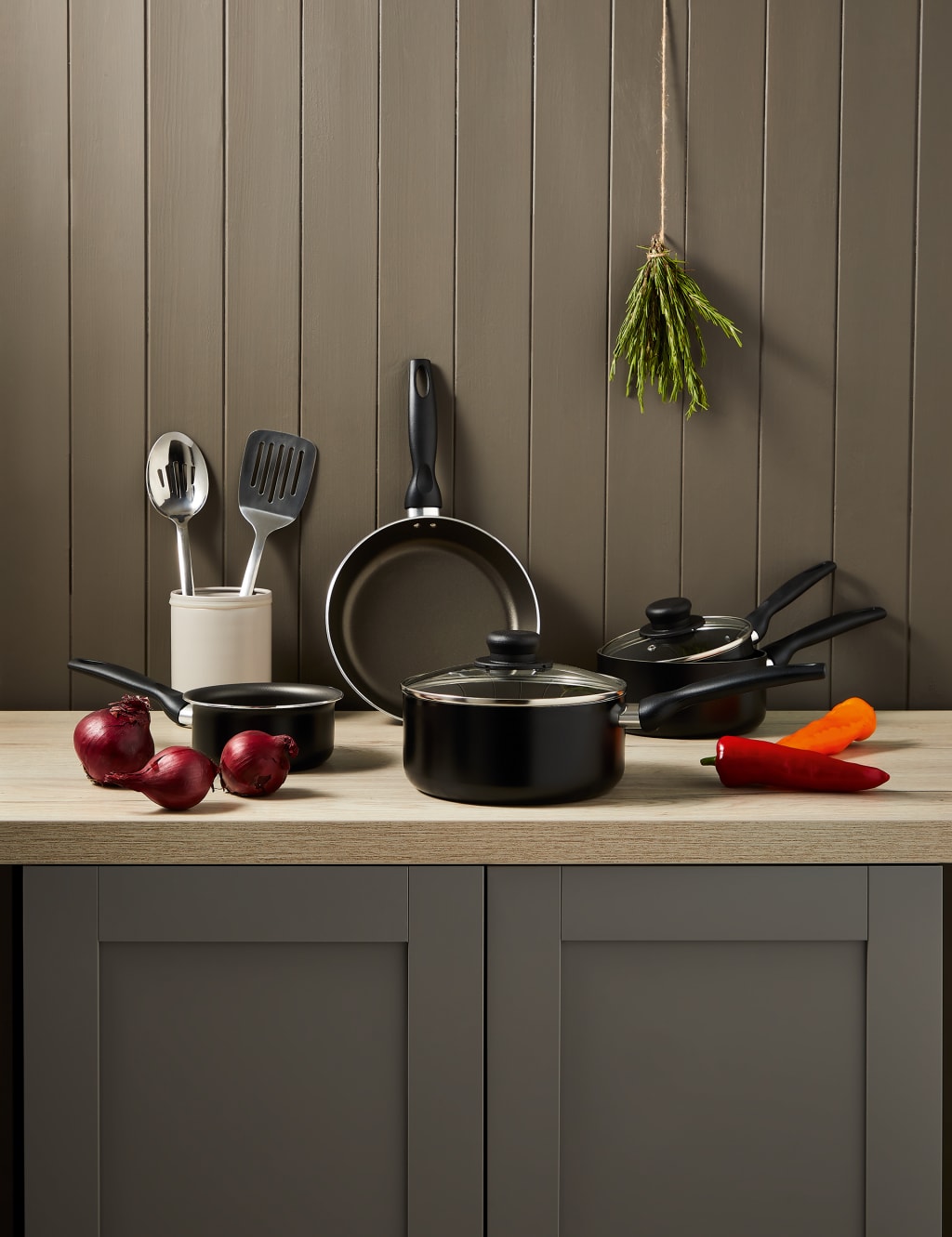 Aluminium 20cm Small Non-Stick Frying Pan | M&S Collection | M&S