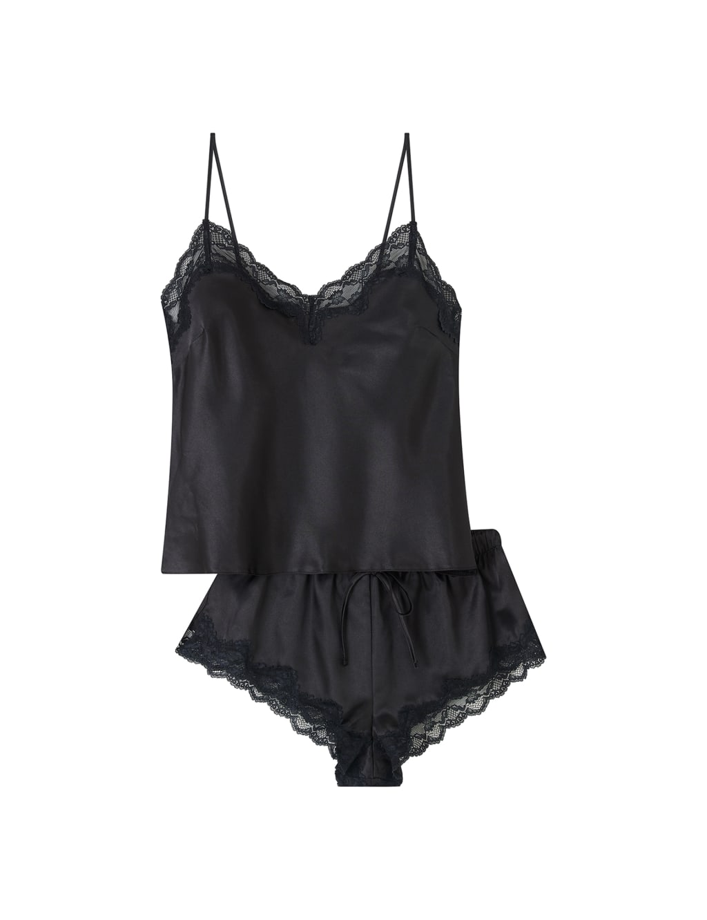 Amelia Satin Lace Trim Cami Set | Boux Avenue | M&S