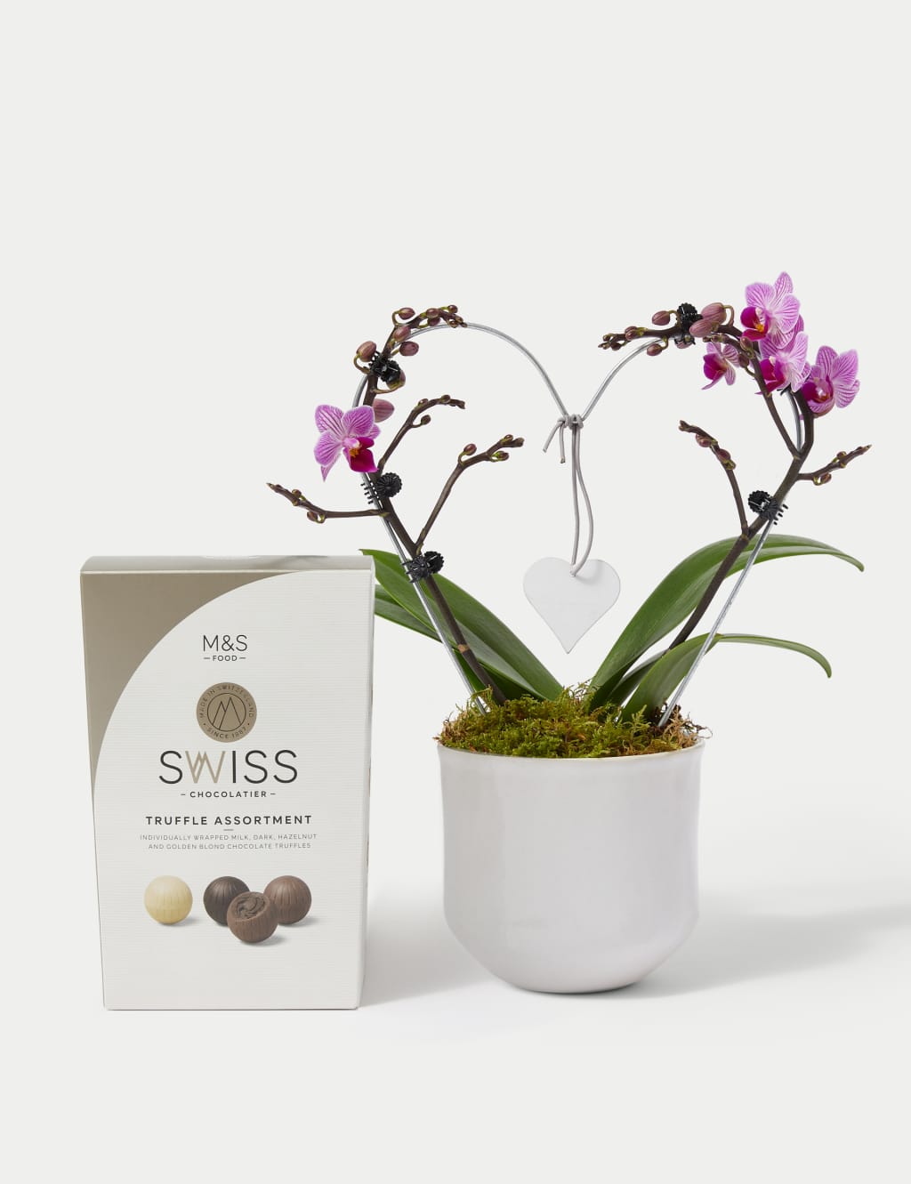 Amethyst Heart Orchid & Swiss Truffles Bundle | M&S