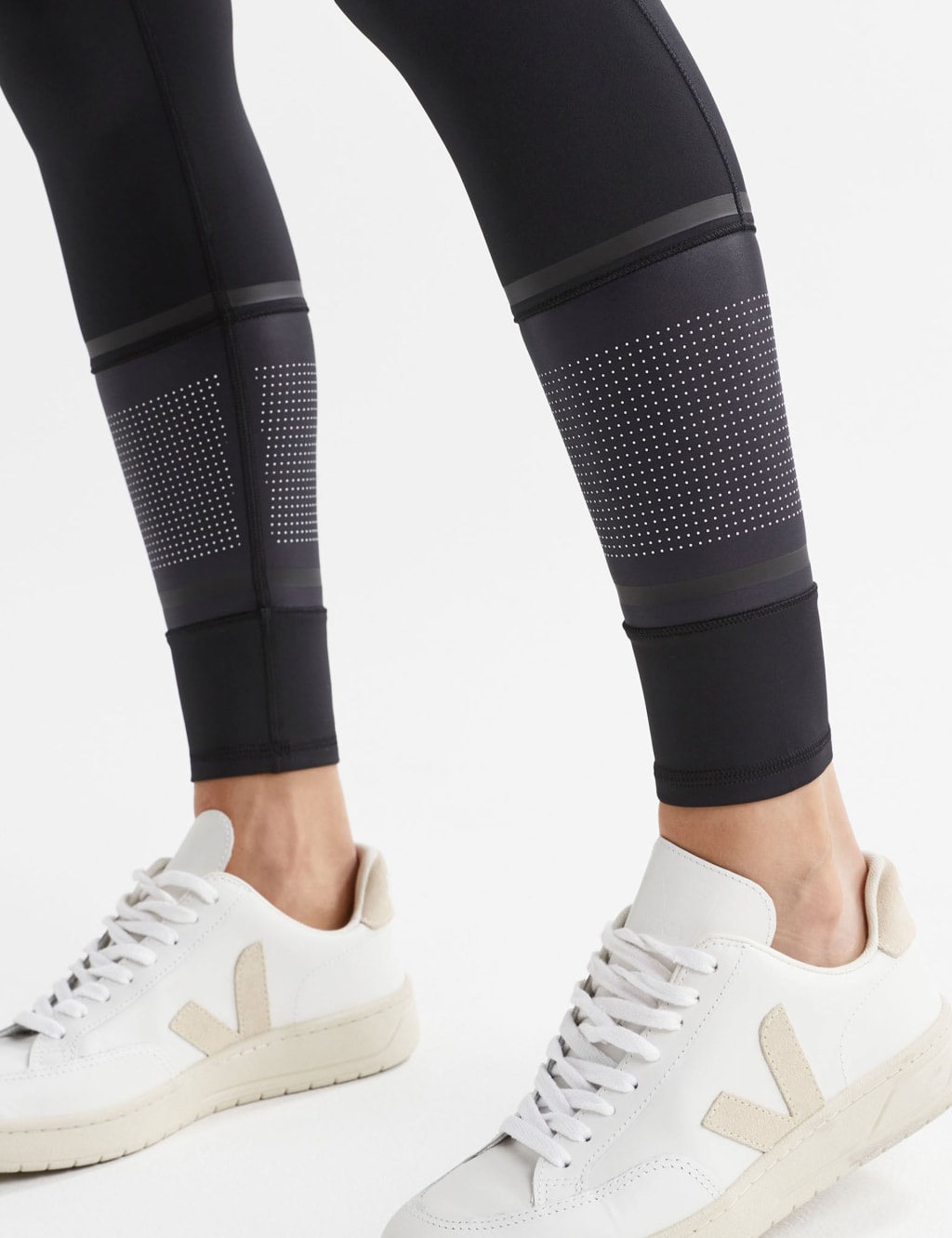 Arena Panelled High Waisted Leggings | Lilybod | M&S