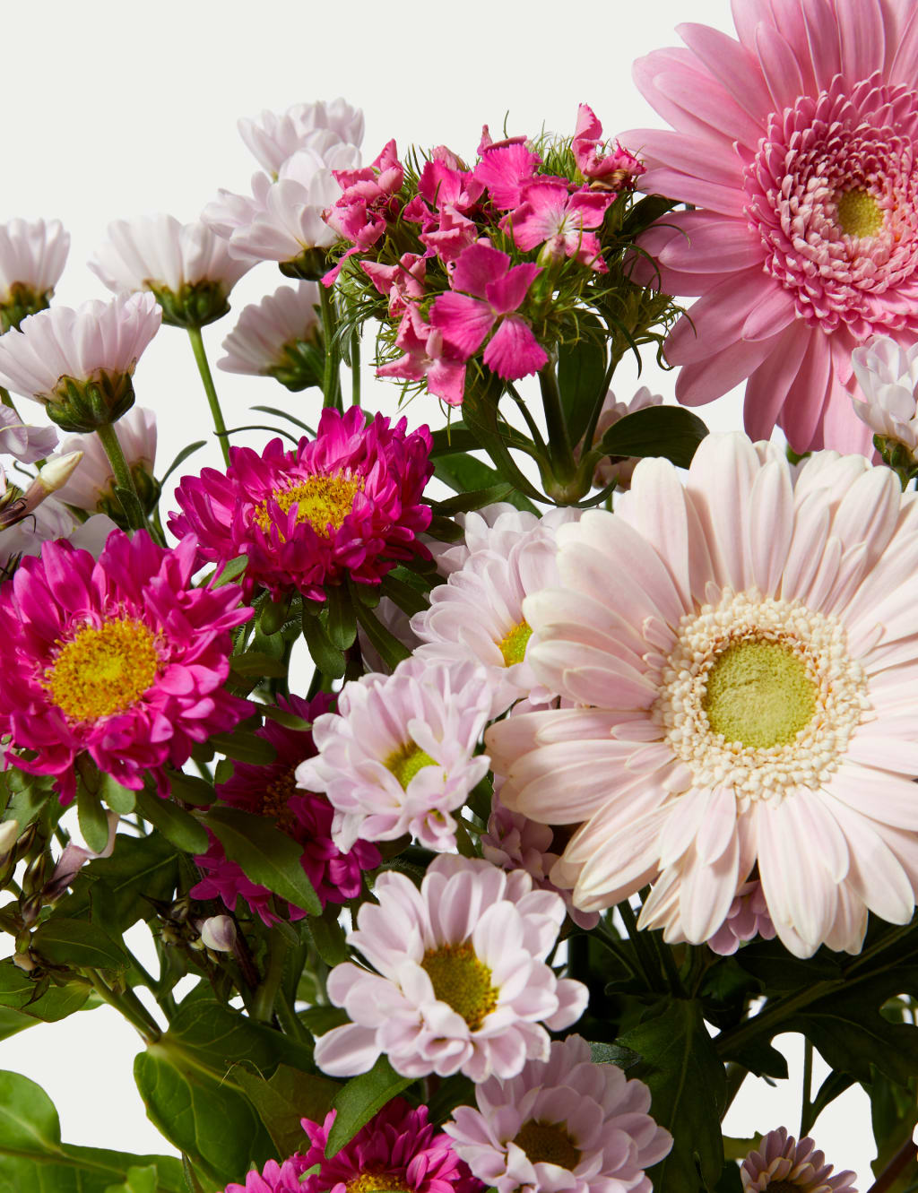 Aster & Germini Bouquet with Vintage Flower Print Tote Bag | M&S