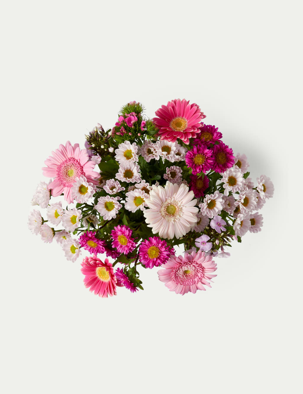 Aster & Germini Bouquet with Vintage Flower Print Tote Bag | M&S