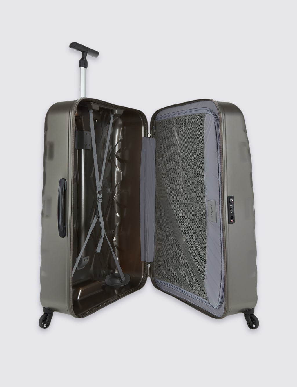 Atlas 4 Wheel Large Suitcase | Antler | M&S