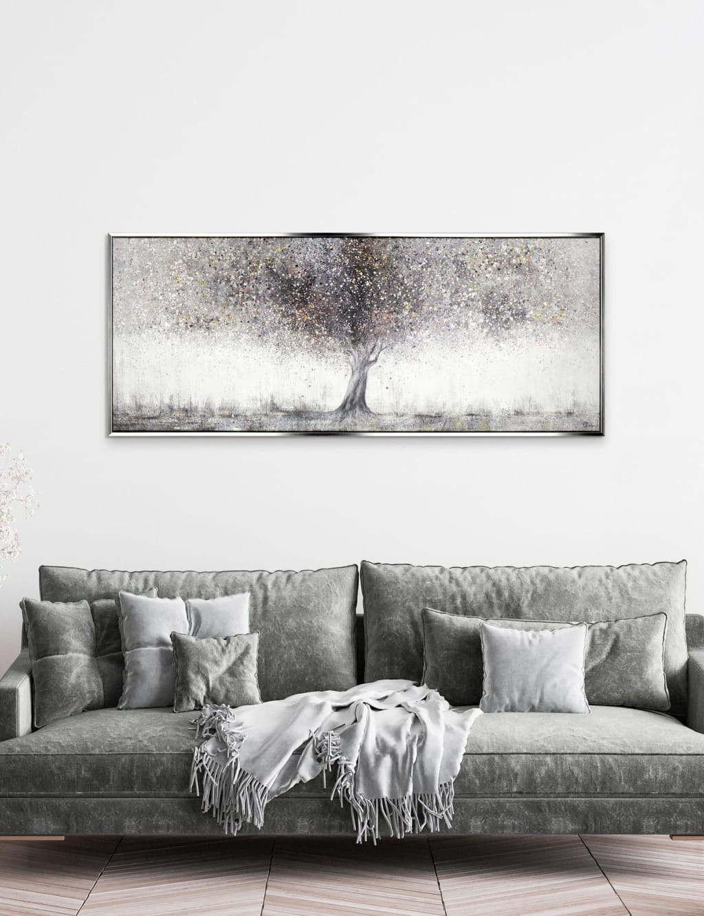 Aurora Nature Rectangle Framed Art | Gallery Home | M&S