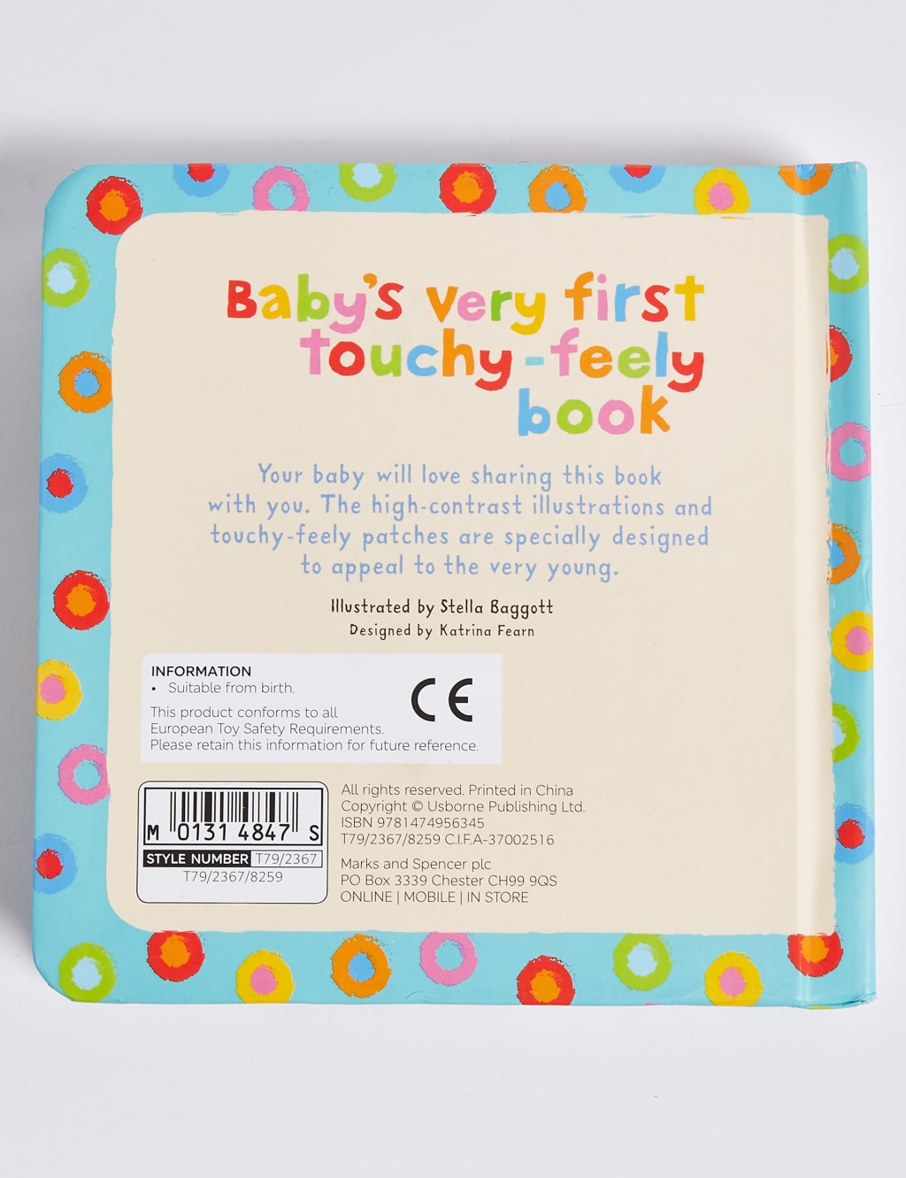Baby's Very First Touchy-Feely Book | M&S