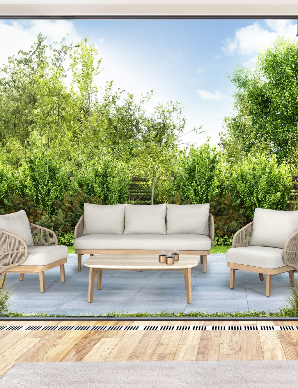 Bali Garden Lounge Set | Kettler | M&S