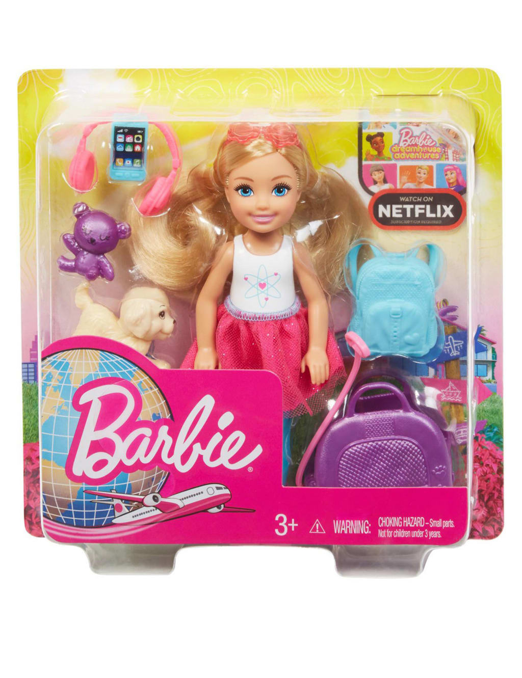 Barbie Chelsea Travel Playset (3-10 Yrs) | Barbie | M&S