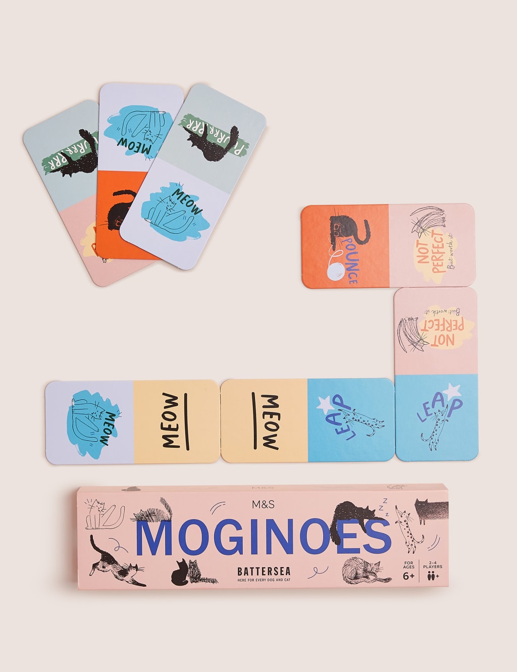 Battersea Cat Dominoes Game | M&S