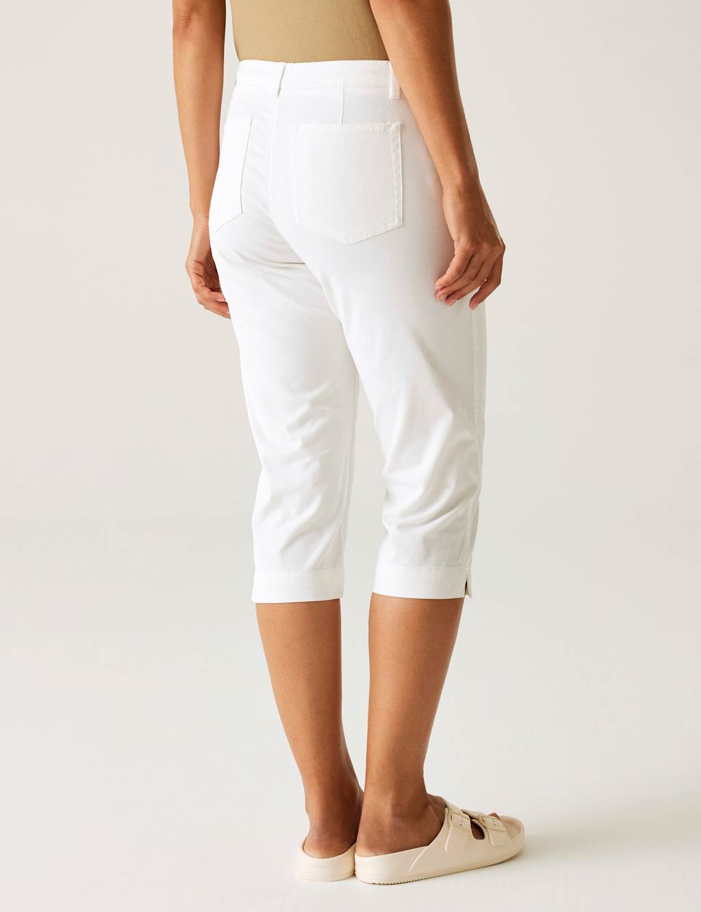 Bayletta Cotton Rich Casual Capri Shorts | Regatta | M&S