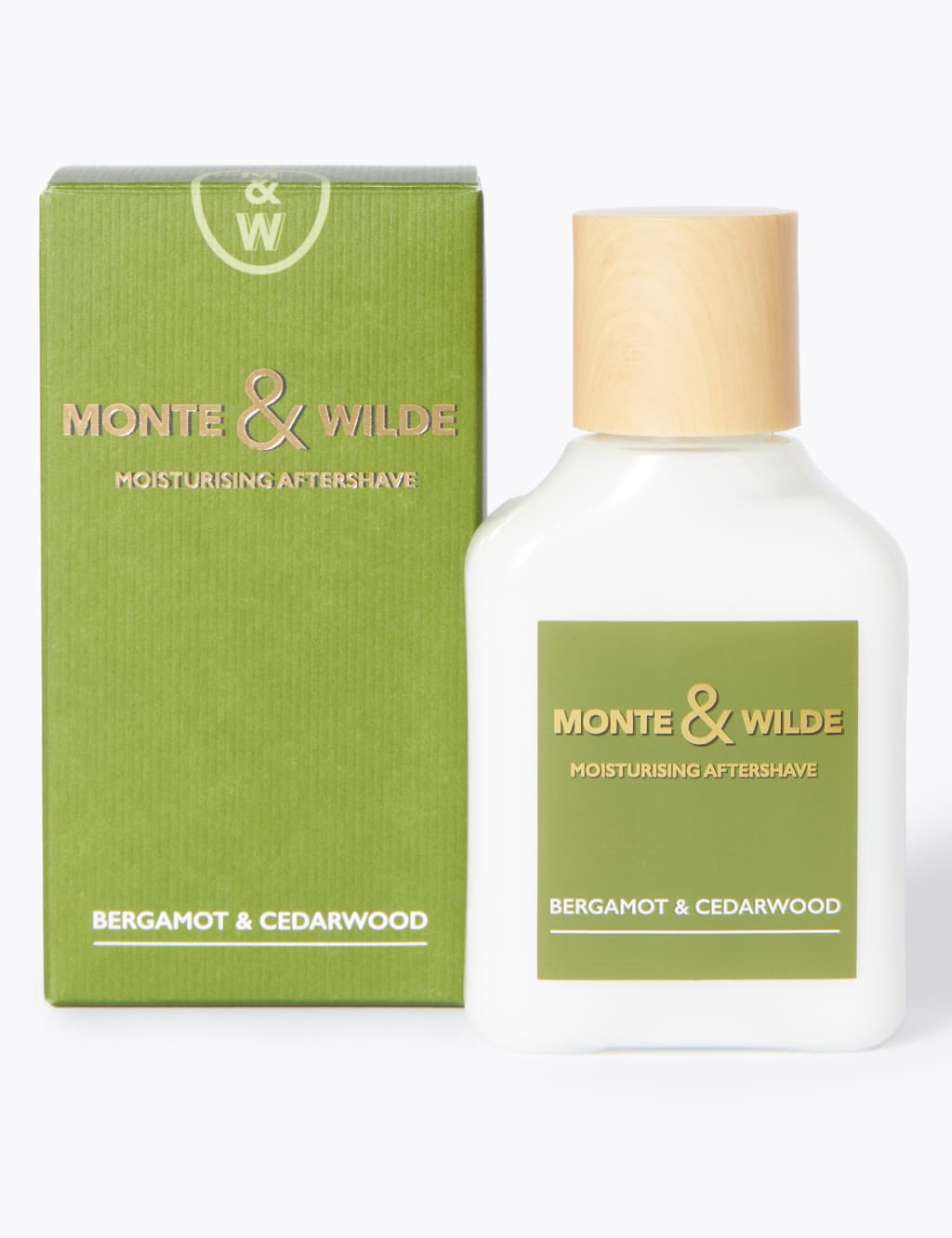 Bergamot & Cedarwood Aftershave 100ml | Monte & Wilde | M&S