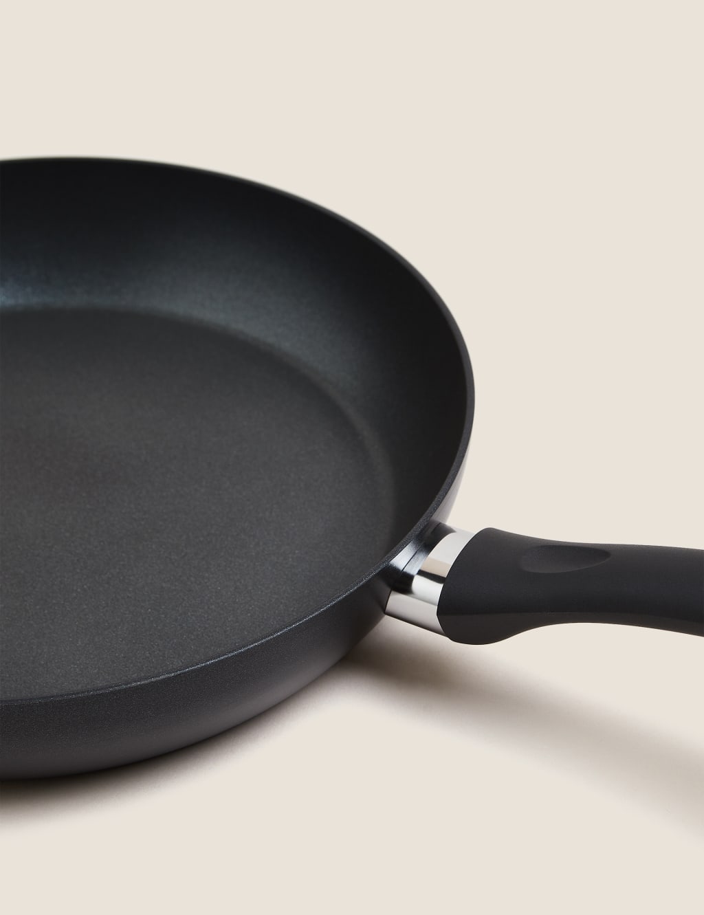 Black Aluminium 28cm Non-Stick Frying Pan | M&S Collection | M&S