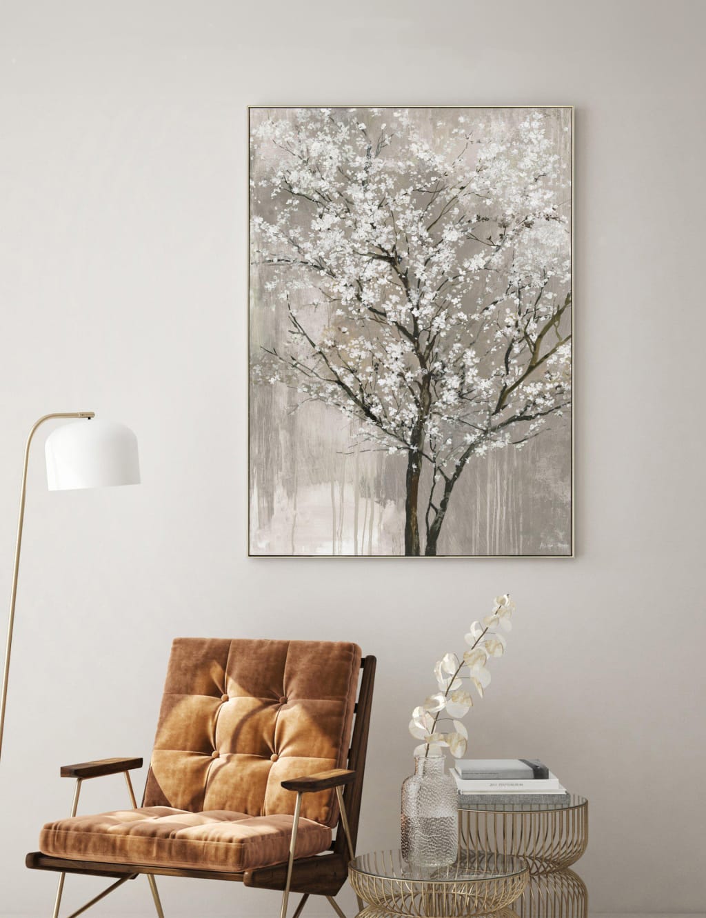 Blossom Breeze Square Framed Art | Gallery Home | M&S