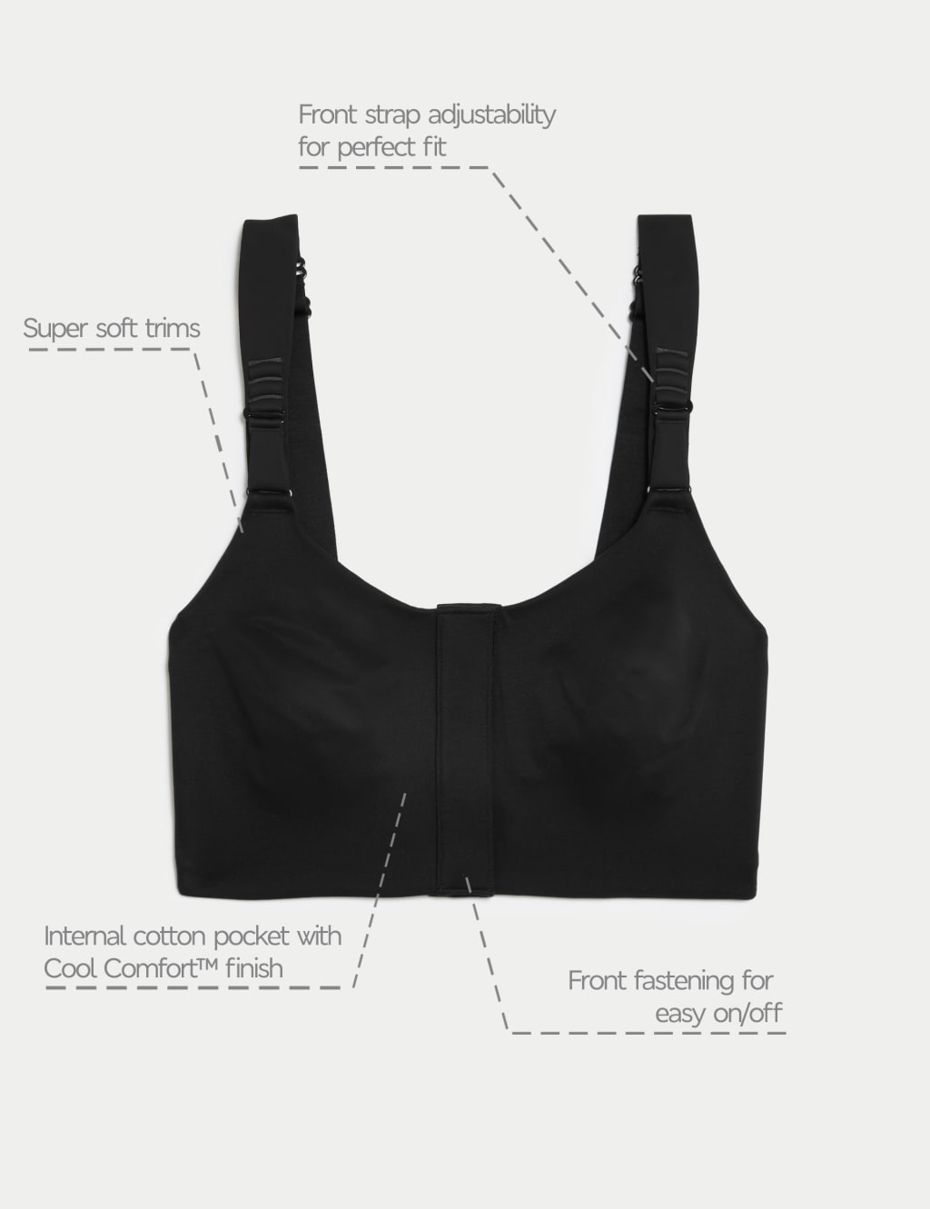 Body Soft™ Recovery Post Surgery Bra A-H | Body by M&S | M&S