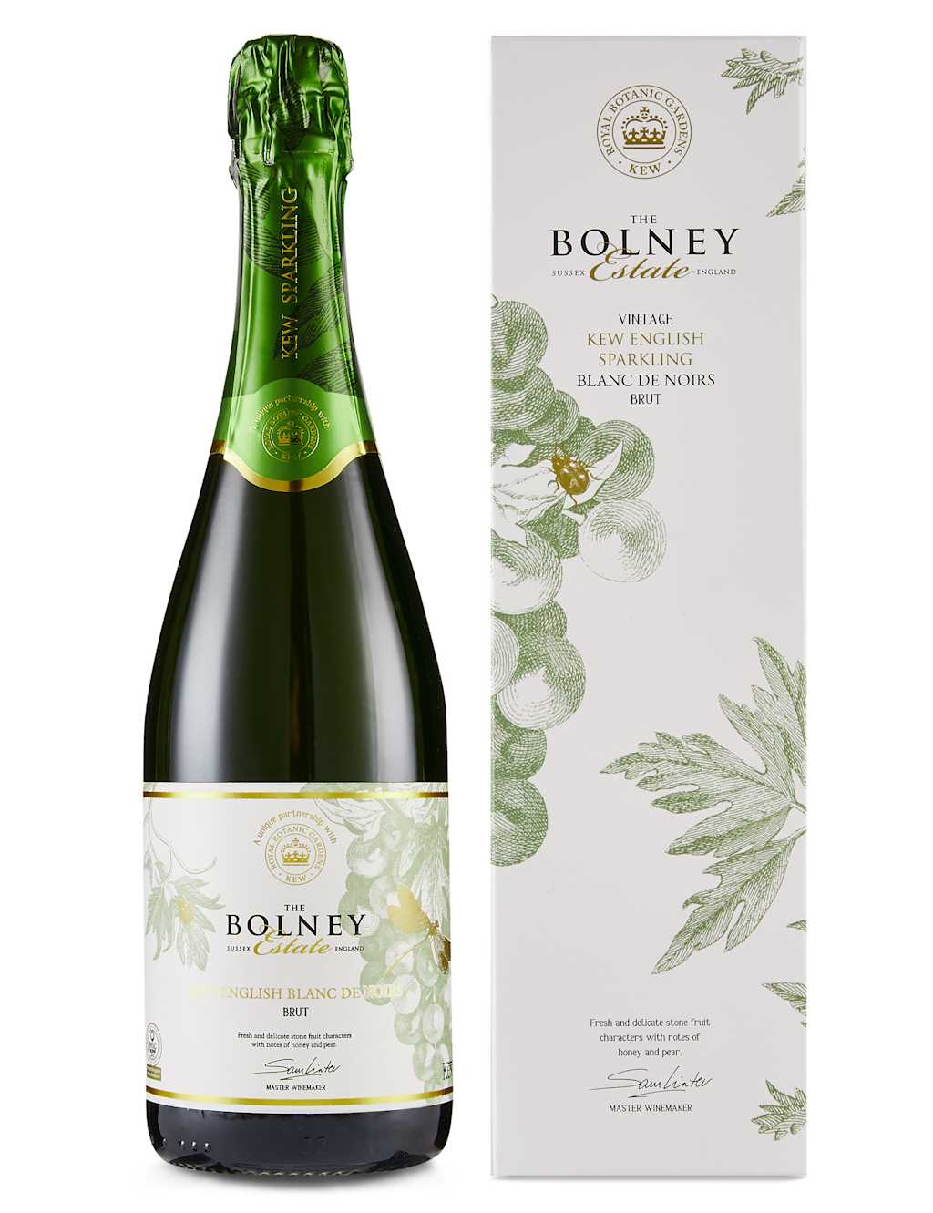 Bolney Estate Kew Sparkling Blanc de Noirs - Single Bottle | M&S